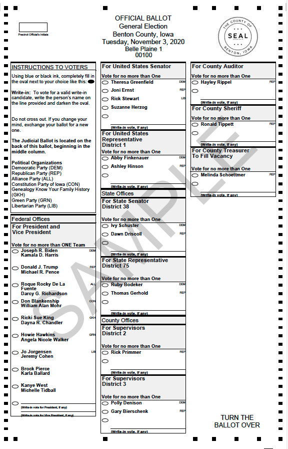 November 3 General Election information – Jim Magdefrau