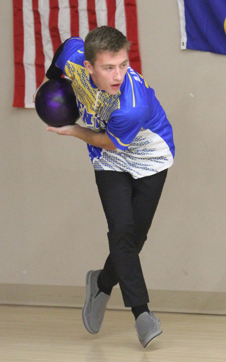 BC bowling team hosted Grundy Center at Turner Lanes – Jim Magdefrau
